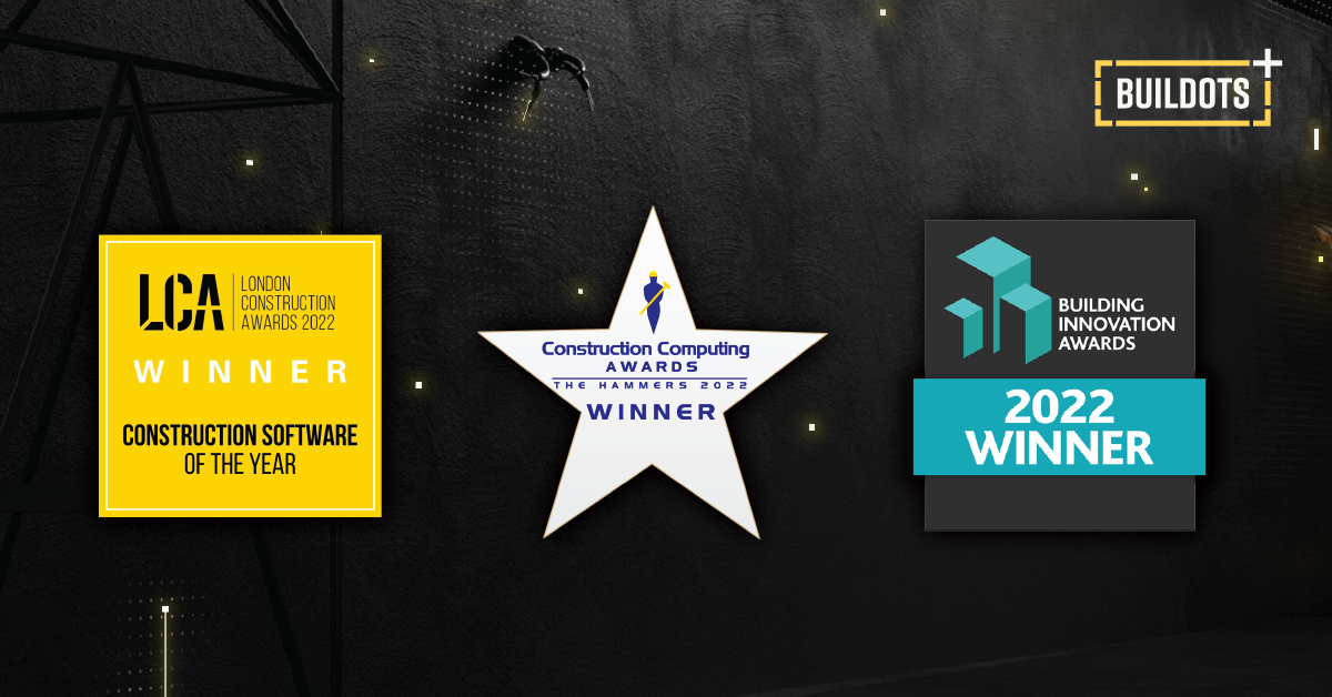 Buildots Wins 4 Industry Awards in 2022